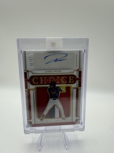 National Treasures James Wood Tri-Color Patch Auto /25 | eBay UK