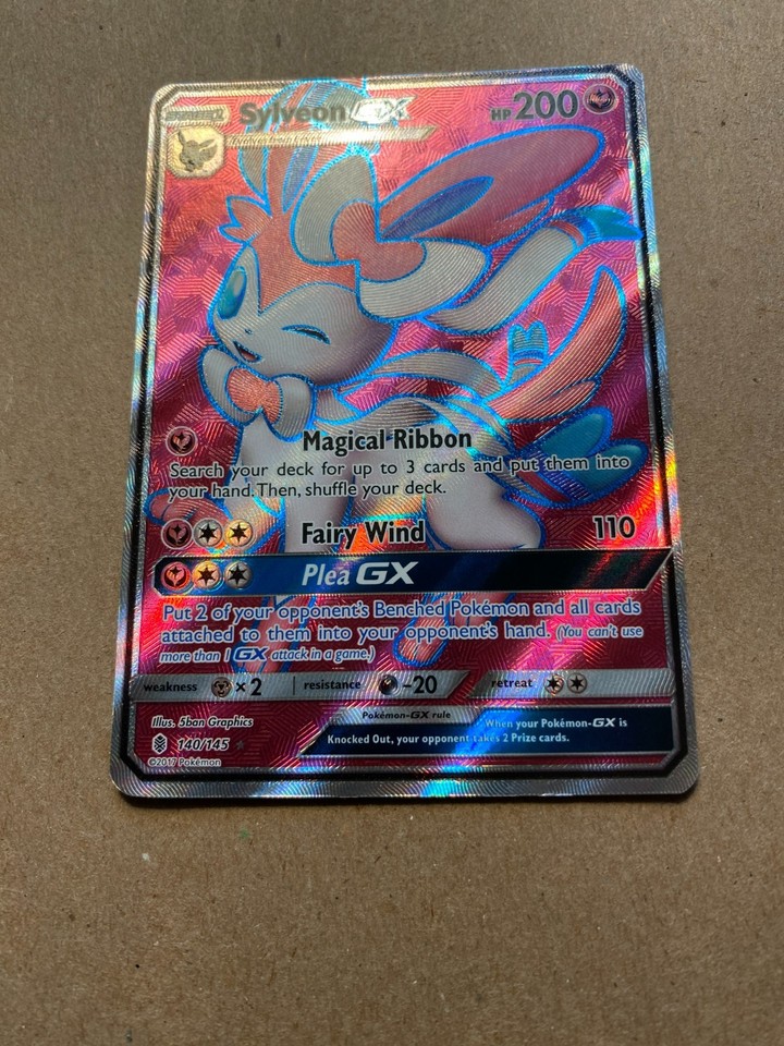 Pokemon Sylveon GX 140/145 NM-MT | eBay