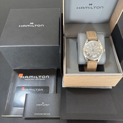 Hamilton Khaki Field Titan Automatik H70545550 Uhr Swiss Made Herren ...