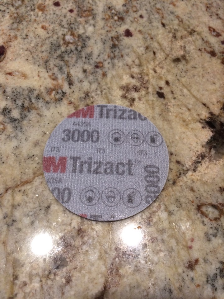 3m Trizact 3000 Grit 3" Hookit Foam DA Sandpaper (single disc) 02087 | eBay