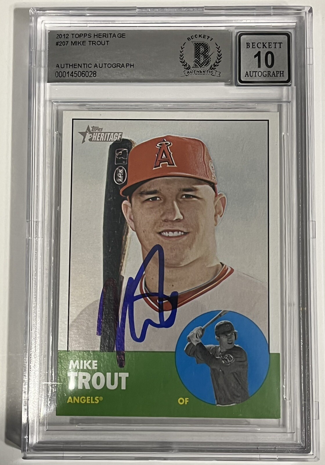 Mike Trout | Autographed Baseball Memorabilia & MLB Merchandise