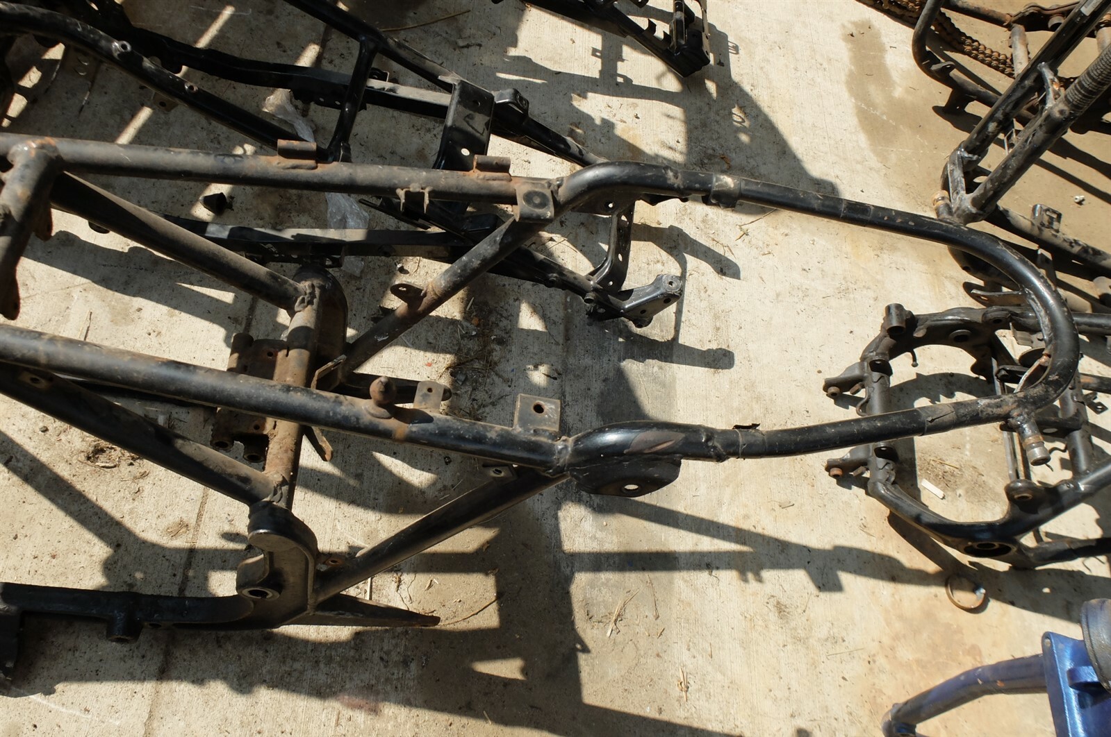 73 Harley Aermacchi AMF SX 350 SX350 Sprint frame chassis street legal ...