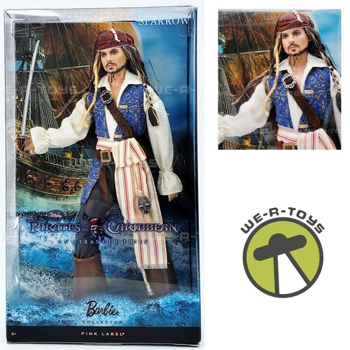 Barbie Pirates of the Caribbean On Stranger Tides Captain Jack Sparrow ...
