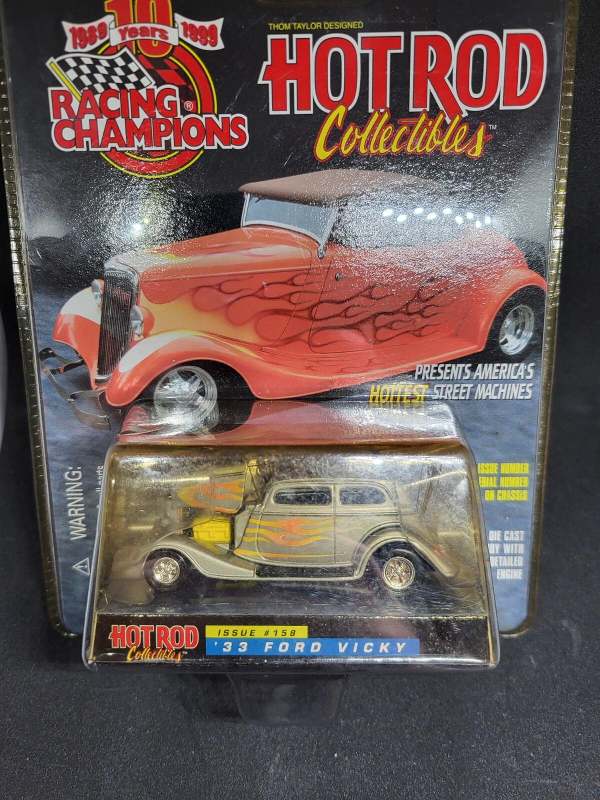 Racing Champions - Hot Rod Collectibles - 1933 Ford Vicky - #158 | eBay