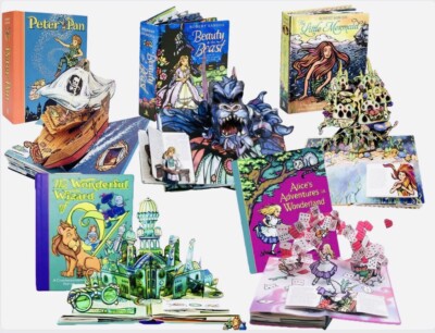 Best of Robert Sabuda 1st Ed., Signed Collection Set, Pop Up Book Lot ...