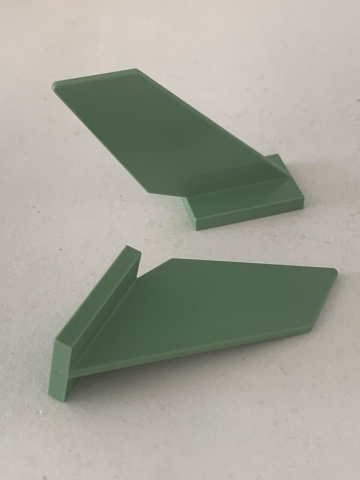 LEGO Part 6239 (2pcs) Plane Tail Shuttle Choose Color | eBay