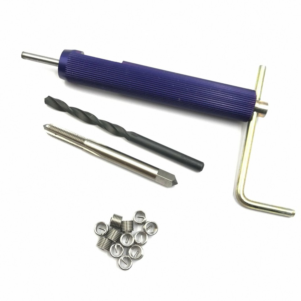 M6 x 1 Helicoil Thread Repair Kit Drill and Tap Insertion tool | eBay