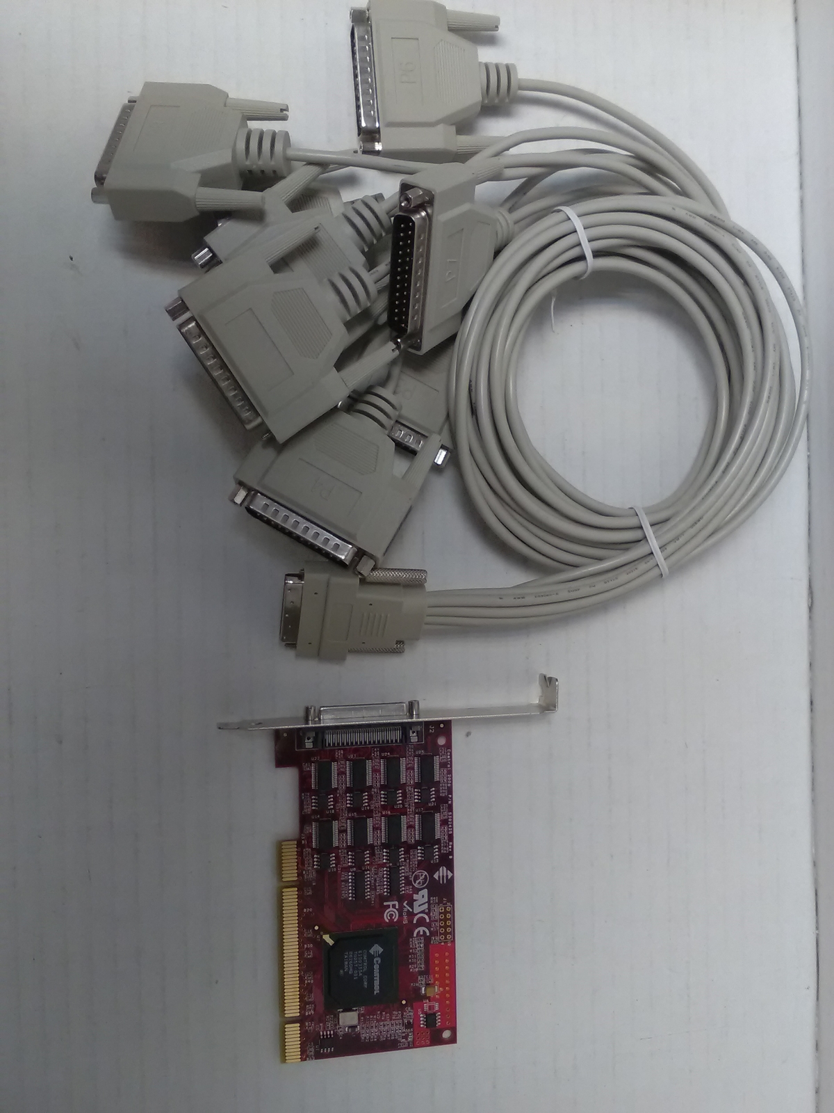 Comtrol 30001-4 Rocketport Infinity 8 PCI-X w/DB25M Octa cable (3 ...