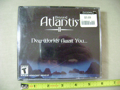 Beyond Atlantis II New worlds await you... used PC Computer Videogame ...