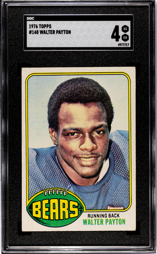 Walter Payton 1976 Topps #148 Rookie RC HOF SGC 4 Bears | eBay