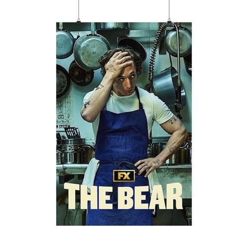 The Bear Poster TV Show, Matte Vertical TV Show Poster, Wall Art, High ...