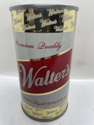 WALTER'S LIGHT "NICE" FLAT TOP BEER CAN - 12 FL., OZ., - PUEBLO ...