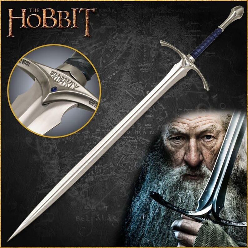 Glamdring Sword of Gandalf The Lord of the Rings Handmade sword Gift ...