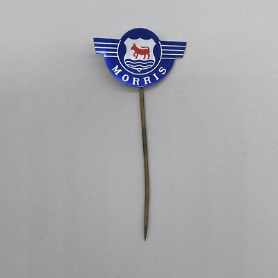 Vintage Morris Logo Emblem Metal Automotive Lapel Hat Stick Pin | eBay