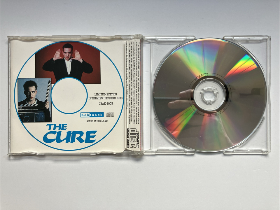 The Cure CD - Limited Edition Interview Picture Disc - Great Condition ...