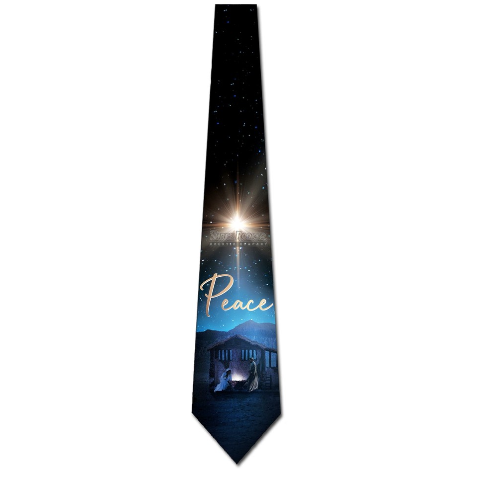 Nativity Ties Mens Christmas Neckties Religious Tie | eBay