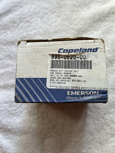 Copeland 998-0520-00 Module Kit NEW IN ORIGINAL BOX 115/230 volt | eBay
