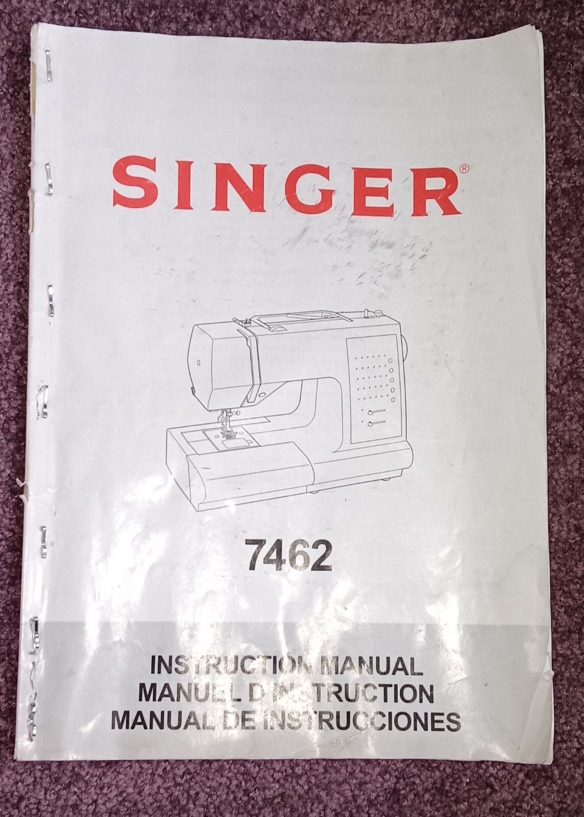 Singer 7462 Mechanical Sewing Machine for sale online | eBay