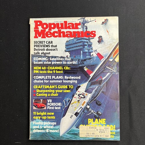 Popular Mechanics Magazine June 1977 Craftsman Solar Power | eBay