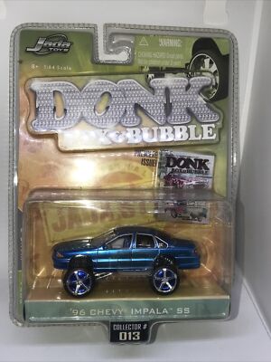 Jada Toys Donk Box & Bubble 1:64 Scale 96 Chevy Impala SS Collector ...