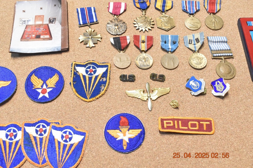 WW2/Korea US Air Force Bomber Pilot Medals & Decorations | eBay