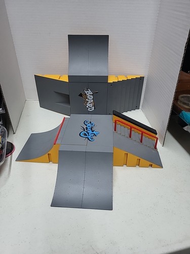 Tech Deck Style Skate Park Stairs And Ramps | eBay