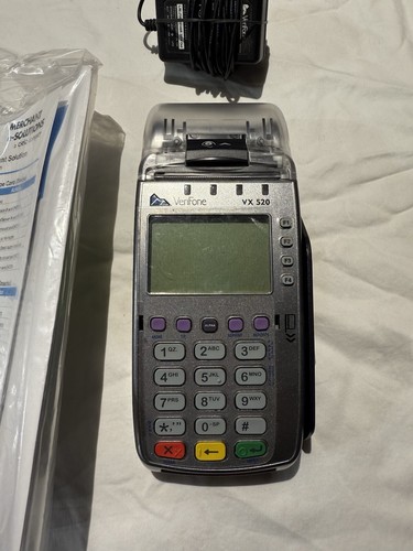 Verifone VX520 VX 520 Credit Card Machine Terminal Reader | eBay