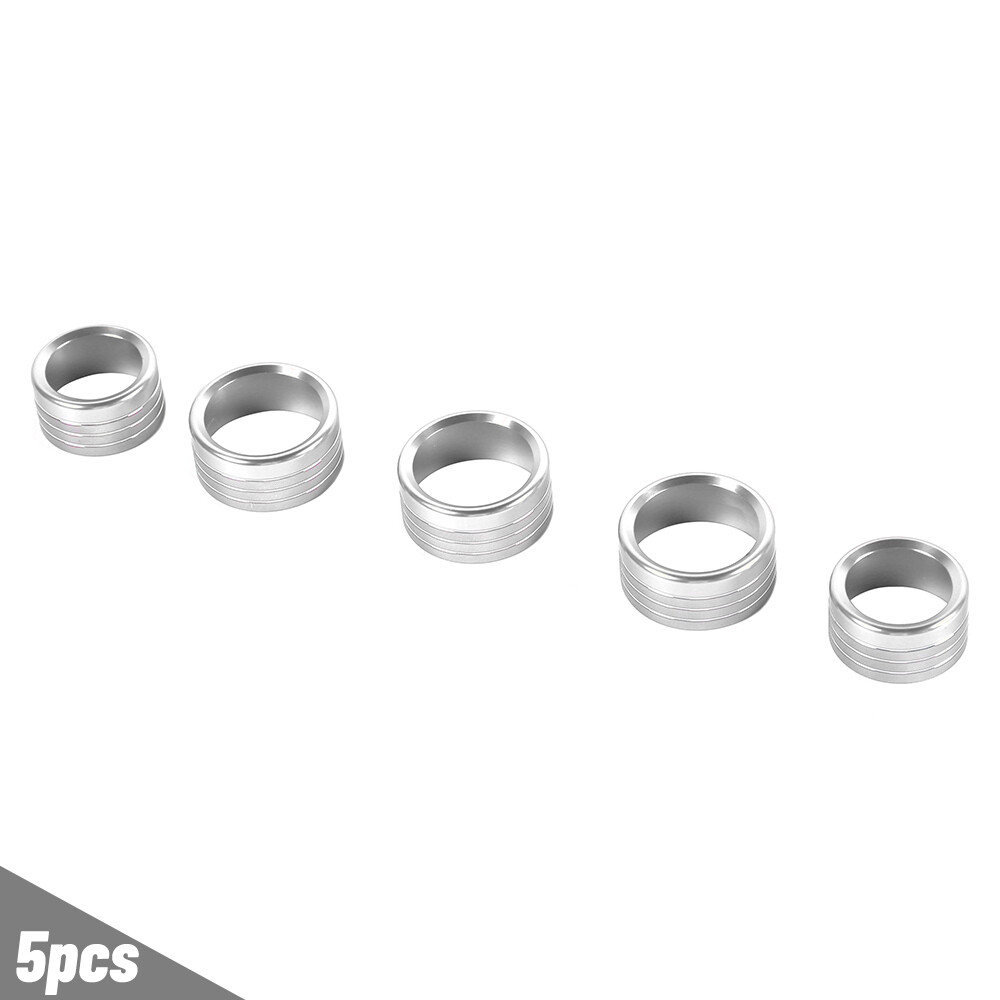 Center Console AC Radio Switch Knob Cover Trim Ring for RAM 1500 2018 ...