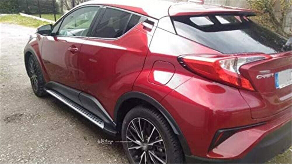 2Pcs Running Boards Fits for Toyota CHR 2016-2022 Side Steps Nerf Bar ...
