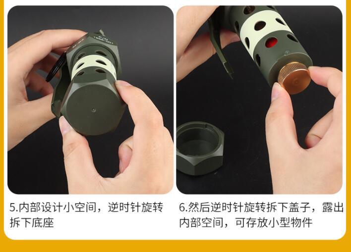 Cosplay Nylon Dummy M84 Flashbang Model Plastic Dummy Model Bottle No ...