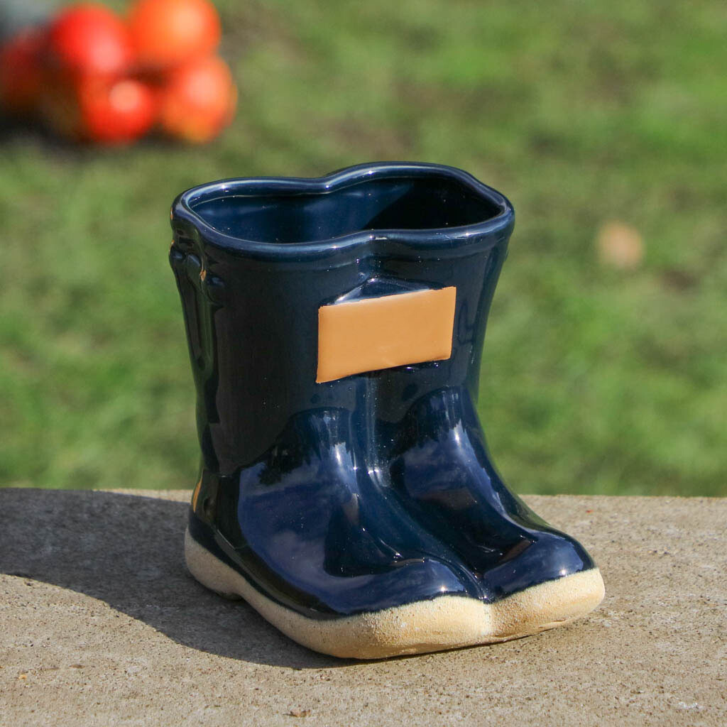 Personalised Mother's Day Gift Wellington Boot Flower Pot Ceramic ...