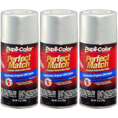 Duplicolor BGM0501 (3-Pack), Aerosol Paint for GM WA519F, Metallic ...
