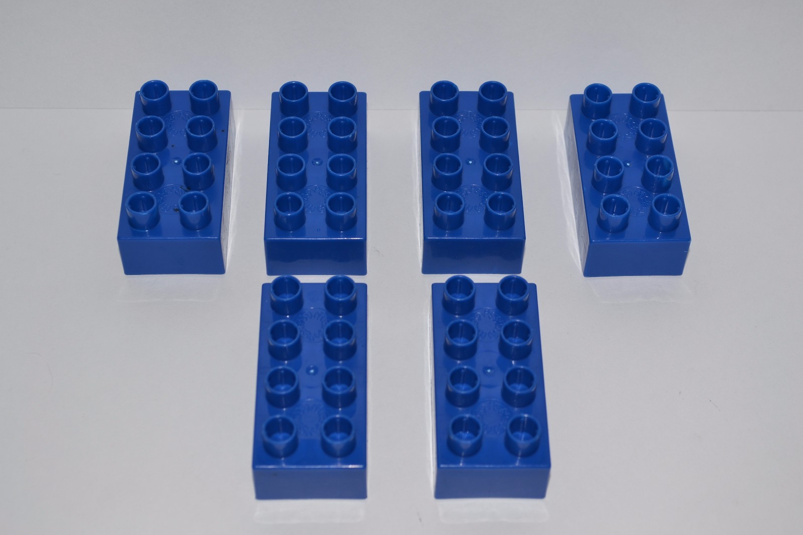 lot of 6 dark blue Mega Bloks bricks - 2X4 bricks - combined shipping ...