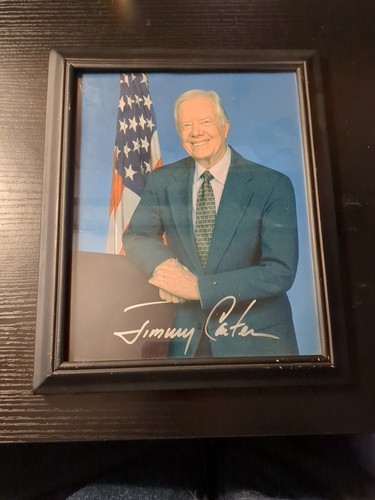 President Jimmy Carter Signed Full Signature 8x10 Photo | eBay