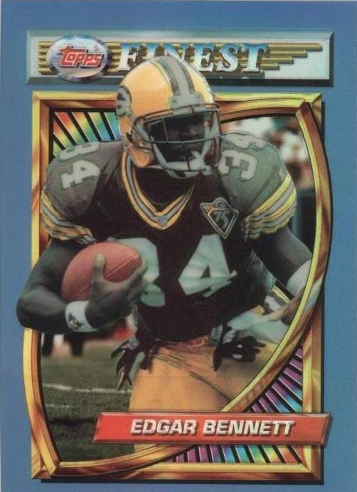 1994 Topps Finest - Edgar Bennett #192 Refractor for sale online | eBay