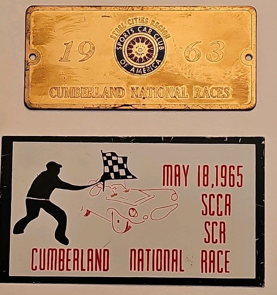 1963 & 65 Steel Cities Regionals Dash Plaques Cumberland MD National ...