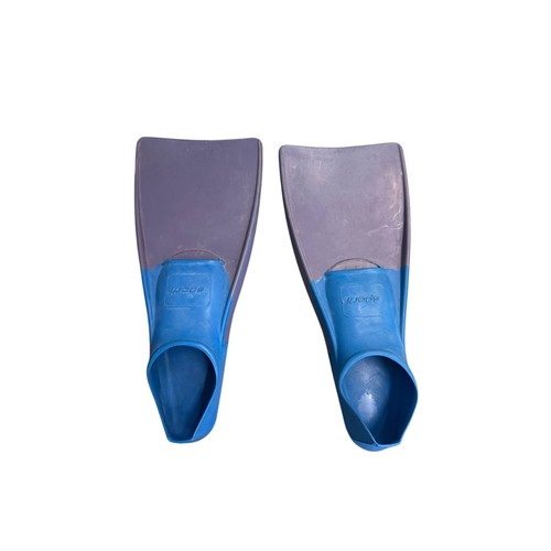 Essential Floating Swim Fins blue flippers swimming | eBay