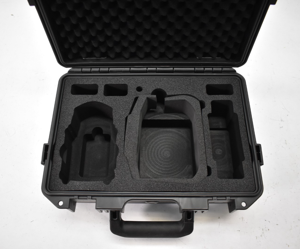 Lykus Hard Shell Case Waterproof w Interior Foam 9L Capacity Black ...