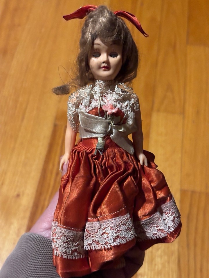 Two Dolls, 1 Nancy Ann Storybook Doll and 1 Unknown, 1950s Vintage, 5 ...