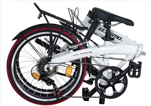 Ecosmo 20" Wheel Lightweight Alloy Folding Bicycle Bike 7 SP,11.5kg ...