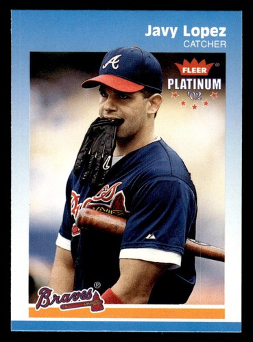Javy Lopez Atlanta Braves 2002 Fleer Platinum #32 | eBay