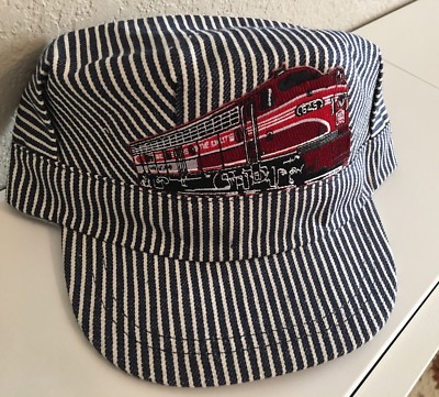 Engineer/Conductor Cap /Hat- ROCK ISLAND engine -adjustable -Adult or ...