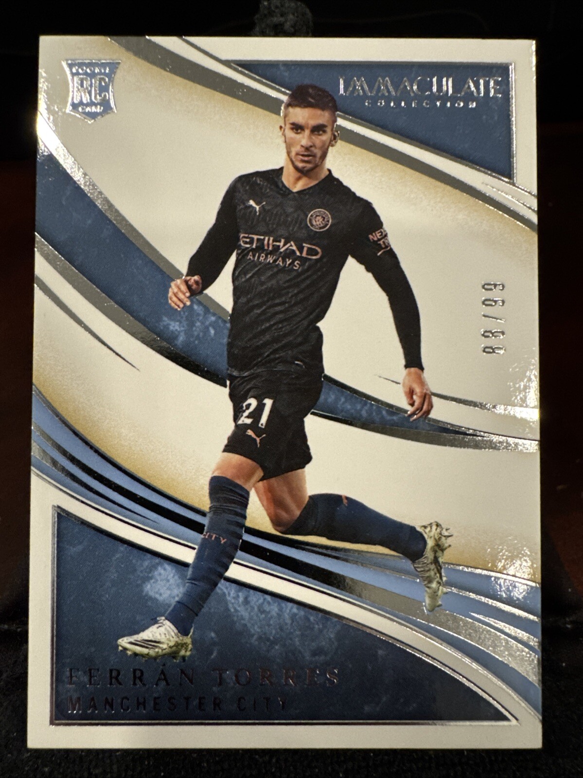 Ferran Torres 2020 Immaculate #131 Sapphire /25 Price Guide - Sports ...