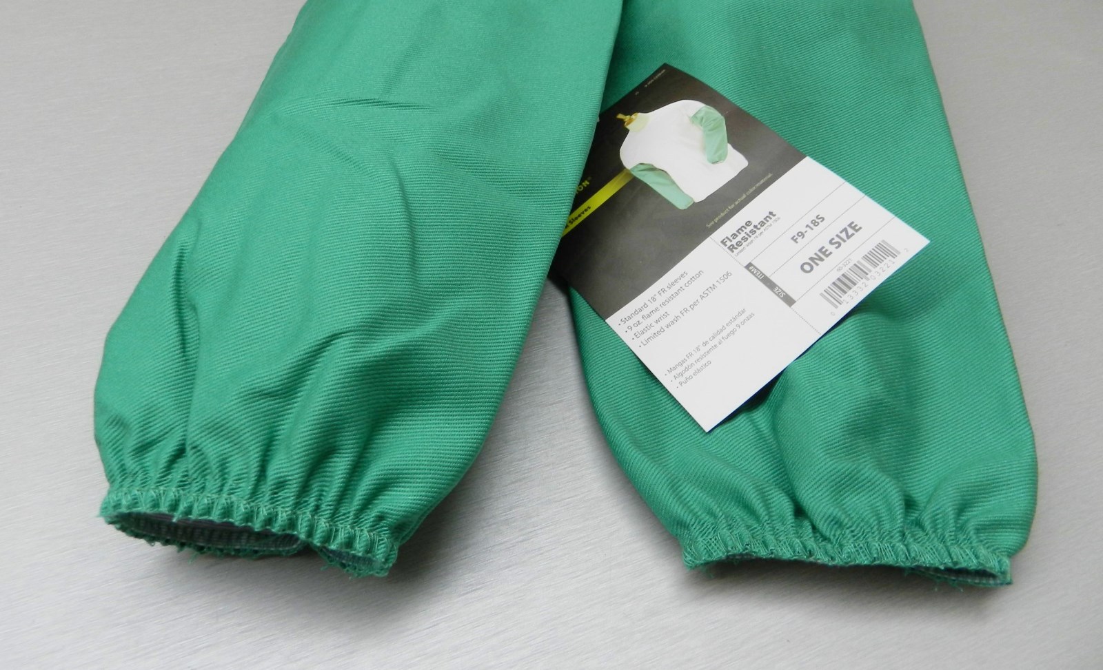 18" FR Sleeves Cotton Fabric Standard Flame Resistant Sleeve F9-18S 9oz ...