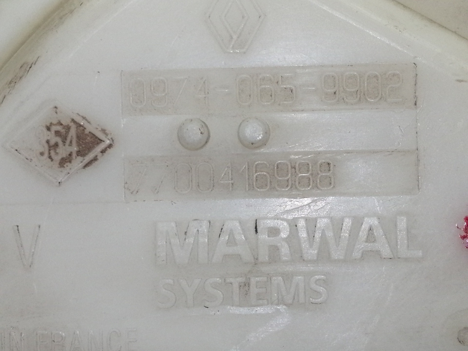 09740659902 CAPTEUR NIVEAU DE CARBURANT / 806705 POUR RENAULT CLIO II ...