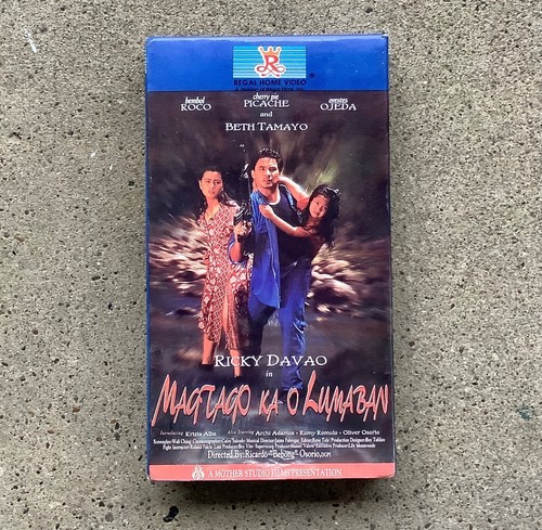 Magtago Ka O Lumaban VHS Rare 90s Filipino Action Regal Home Video ...