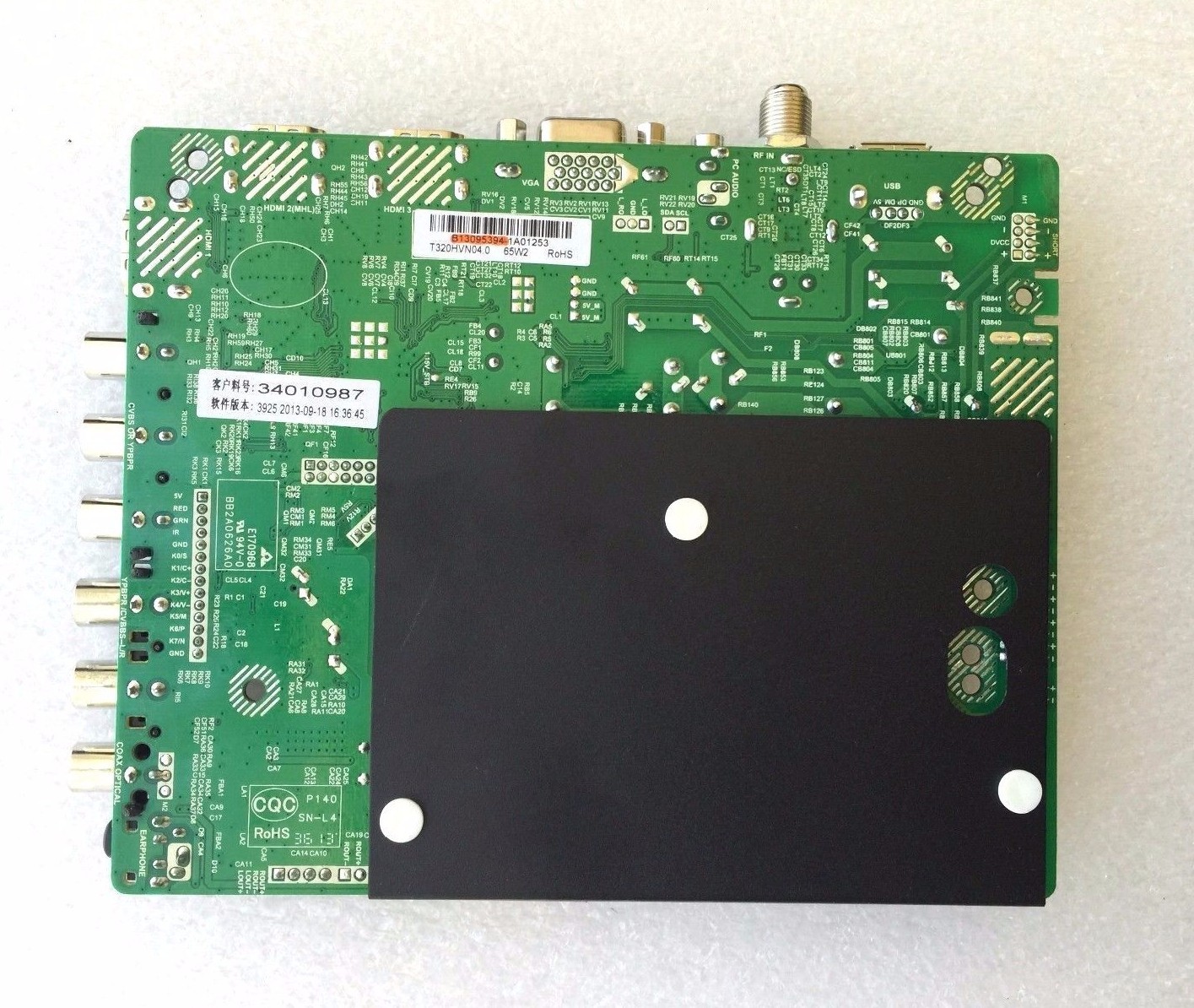 ELEMENT ELDFW323 Main Board / Power Supply Board B13095394 , TP.MS3393 ...