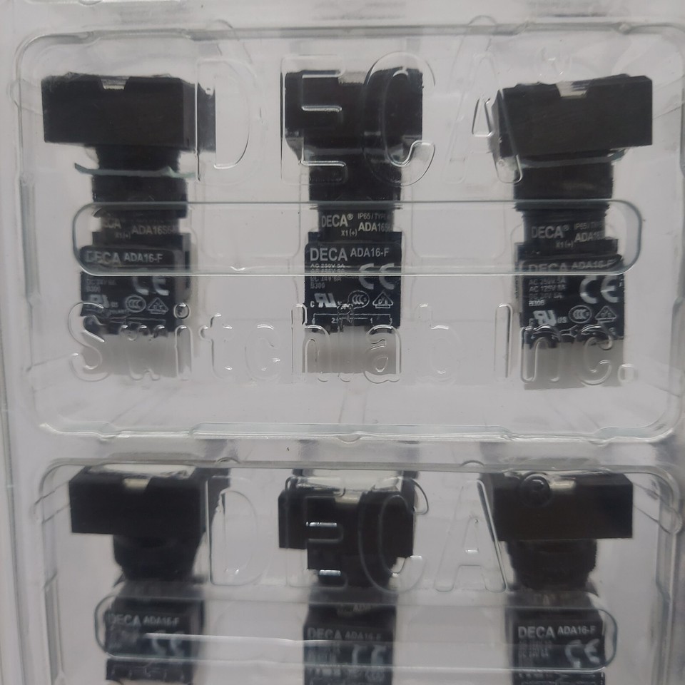 30 PC PACK NEW DECA SWITCHLAB ADA16-F ADA16S6-MD5 SERIES | eBay