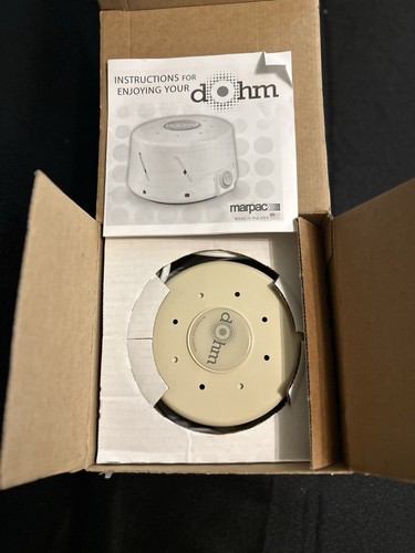 Marpac Dohm DS Original White Noise Sound Machine 117V Made In USA ...