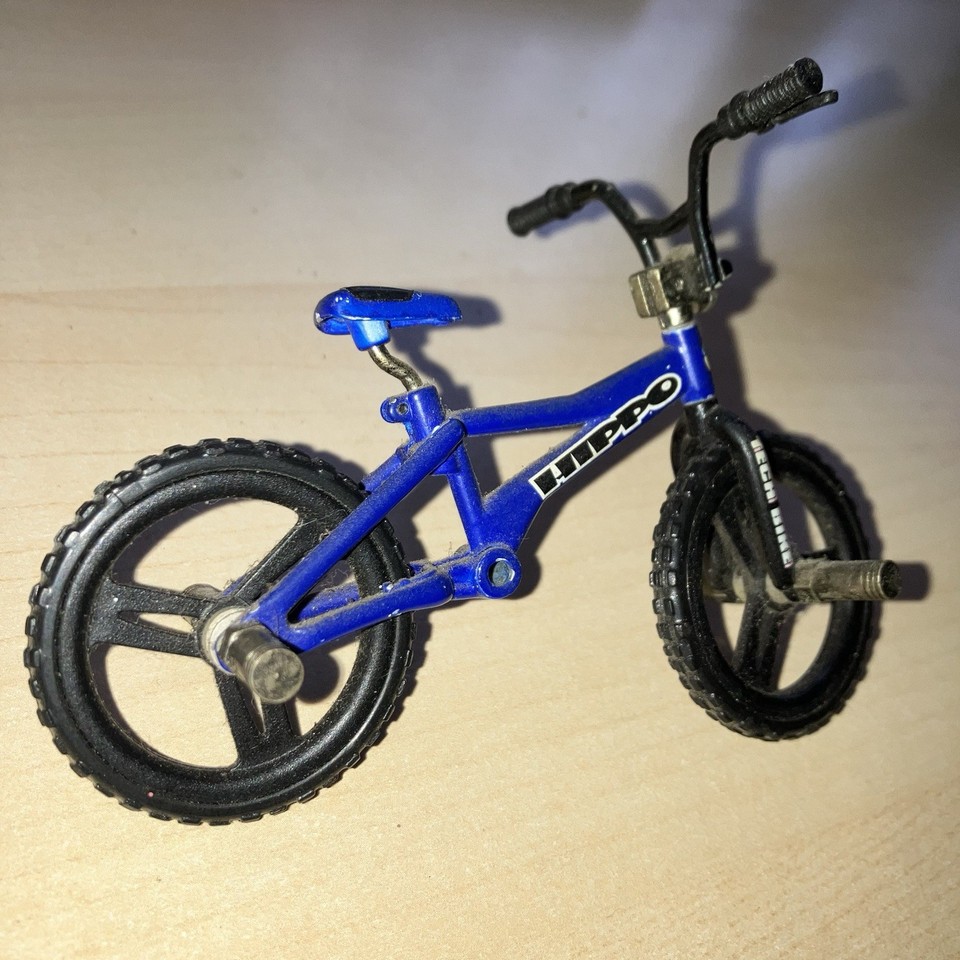 Vintage Tech Deck BMX Hippo Mid School Finger Bike 90’s Royal Blue Fat Bros Rare | eBay